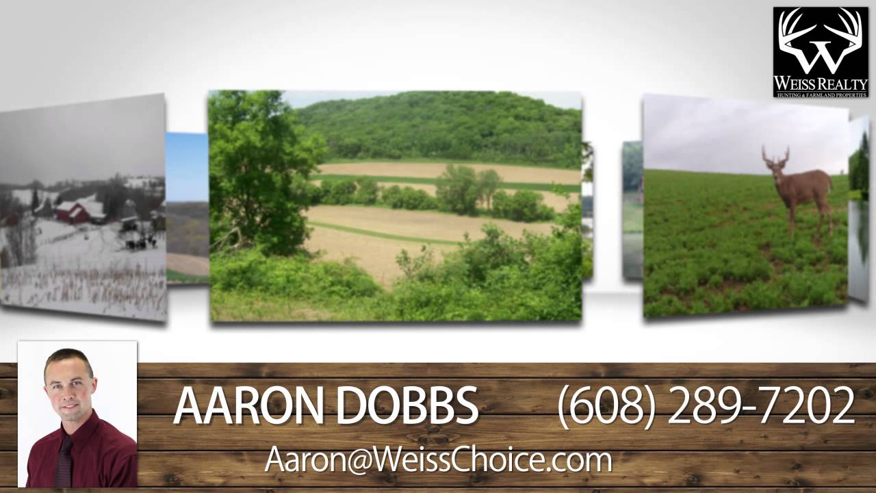 Weiss Realty -- Aaron Dobbs | Land in Wisconsin - YouTube