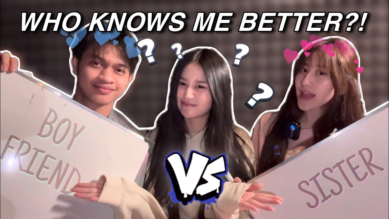 who knows me better?! (@Wannn vs @cesiann ) - YouTube