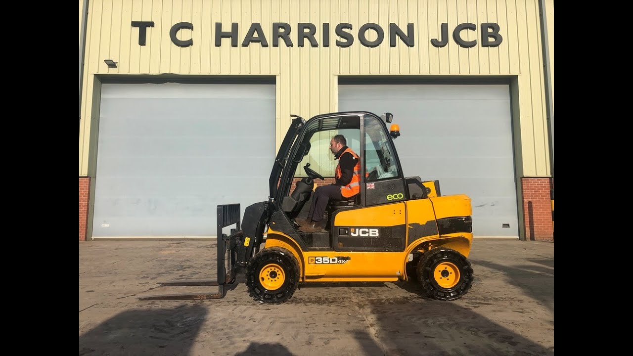 FOR SALE - 2020 JCB TLT35D-4WD TELETRUK - 2738730 - YouTube