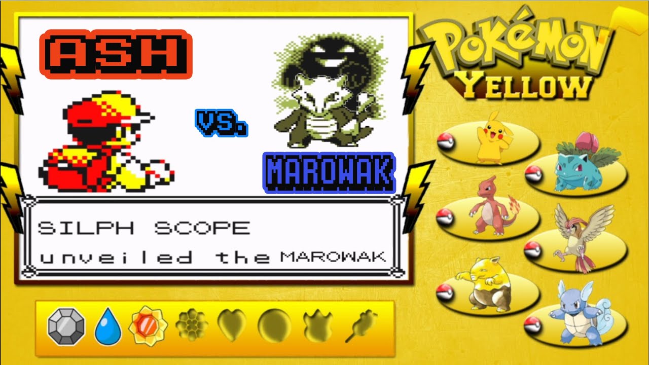 POKEMON YELLOW | HOW TO REVEAL GHOST POKEMON IN THE POKEMON TOWER ...