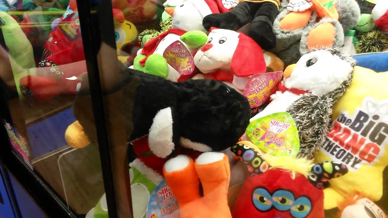 10 Wins From 1 Claw Machine! Halloween and Christmas Plush! - YouTube