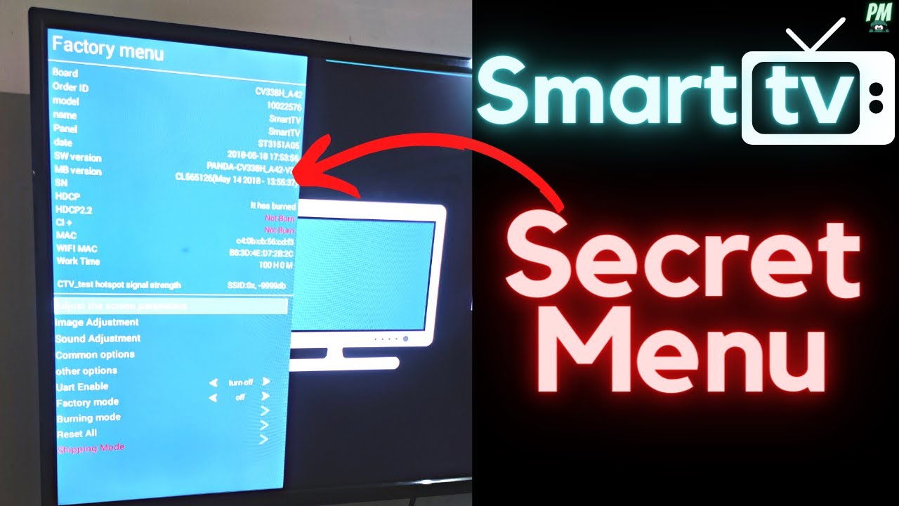 Android Smart Tv Service Menu: Mirror Mode, Service menu Code, Logo ...