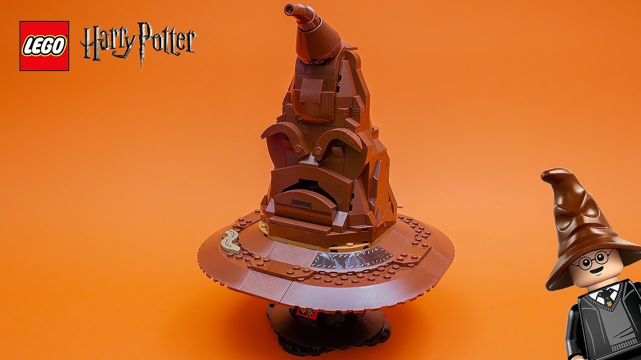 LEGO Talking Sorting Hat | LEGO Unboxing & Speed Build! - YouTube