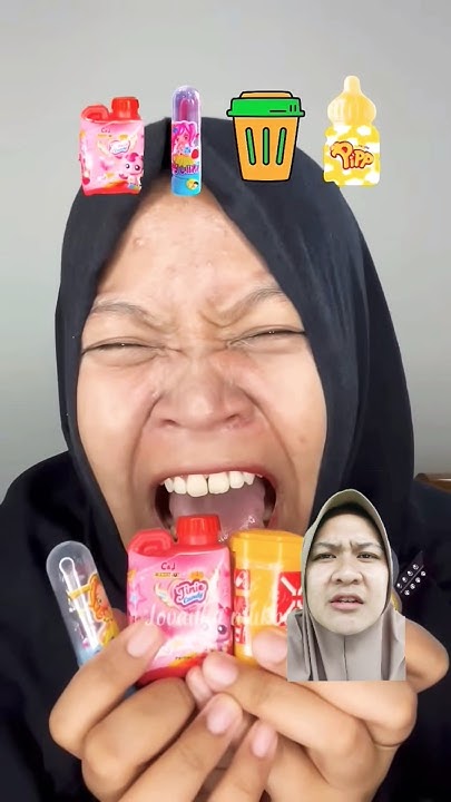 AKU GAK MAU MAKAN PERMEN ‼️MAU NYA NASIII #shorts #jajanan #alfamart #candy #jajan #permen #m ...