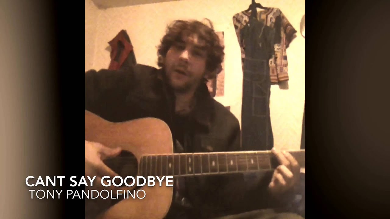 Rock drummer singer Tony Pandolfino plays can't say goodbye - YouTube