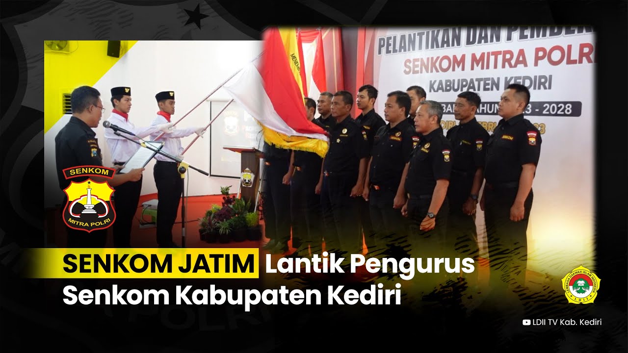 Pelantikan Dan Pembekalan Senkom Mitra Polri Kabupaten Kediri Periode ...