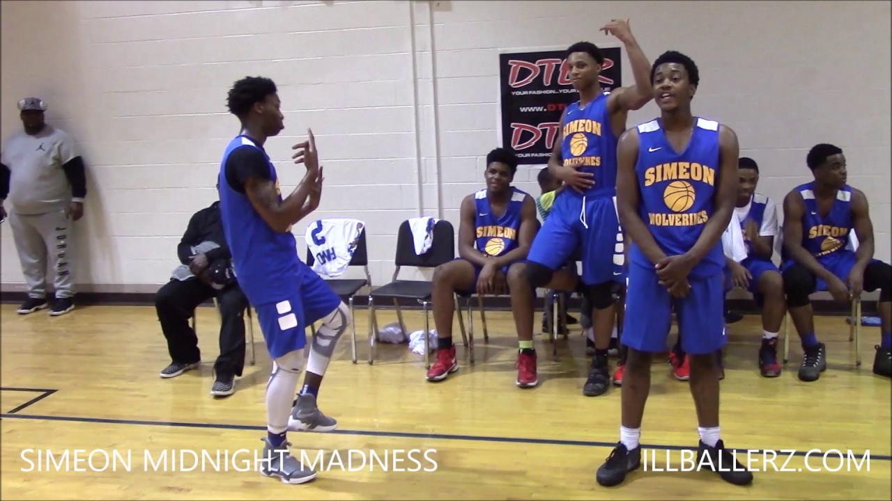 2016-17 Simeon Basketball Midnight Madness - YouTube