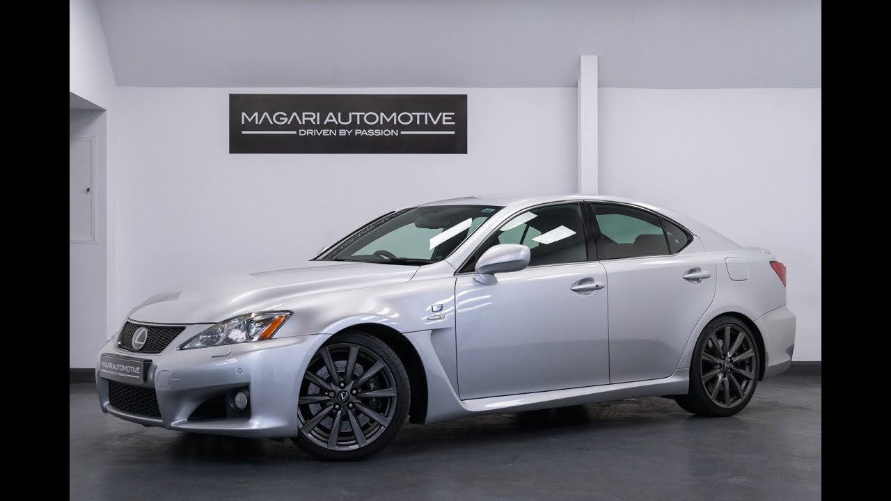 Lexus IS F 5.0 V8 Auto 4dr - YouTube