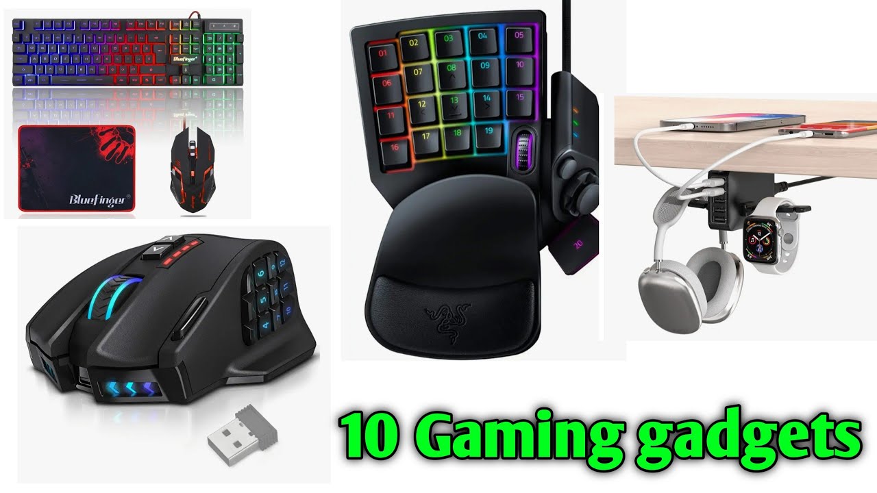 10 Coolest Gaming gadgets on Amazon | best products - YouTube