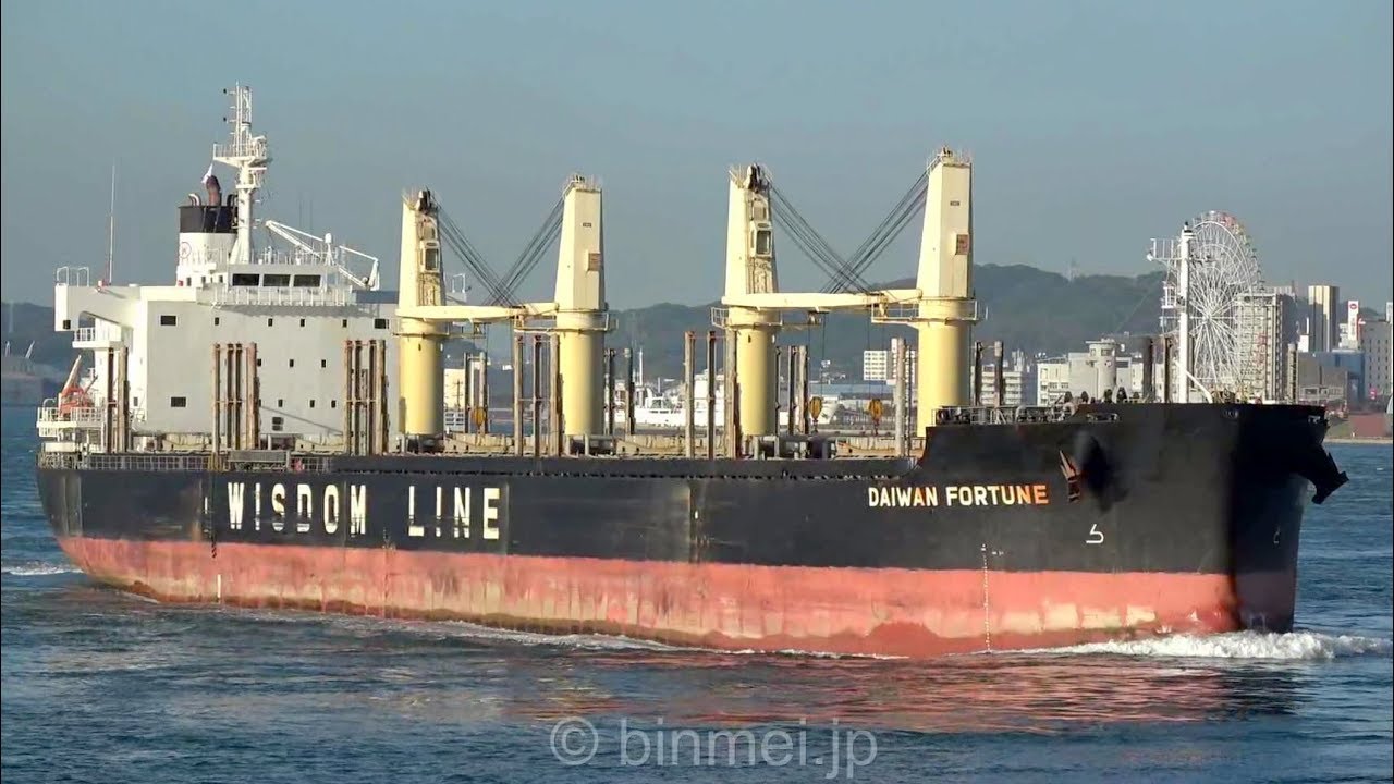 DAIWAN FORTUNE - WISDOM MARINE LINES bulk carrier - YouTube