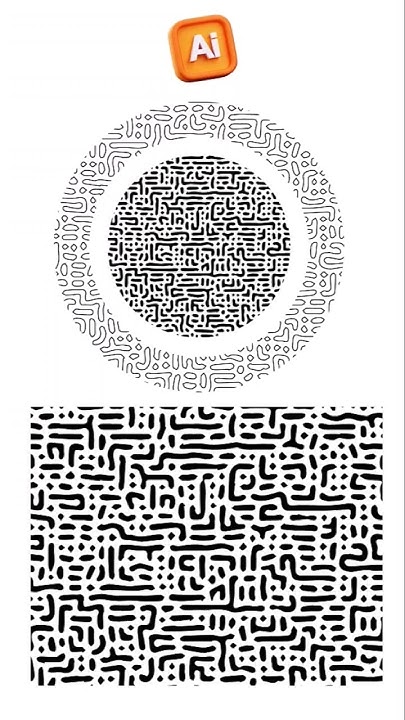 How to Make Turing Patterns In Adobe illustrator #illustrator_tutorila ...