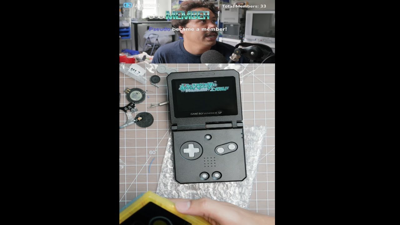 METAL GBA SP (Boxy Pixel Build) - YouTube
