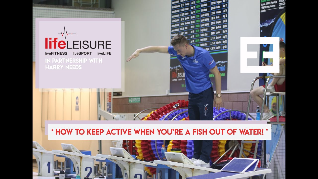 How to keep active when you’re a fish out of water! - YouTube
