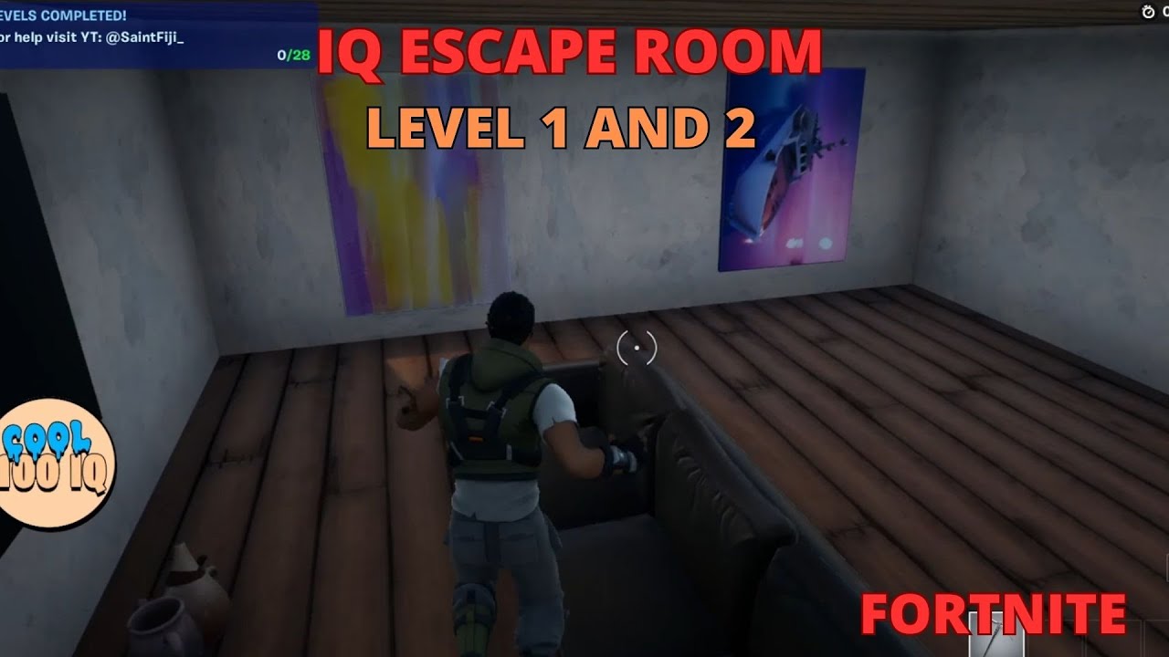 TUTORIAL HOW TO PASS LEVEL 1 AND 2 ON 28 IQ ESCAPE ROOM (Part 2 OF 28 ...