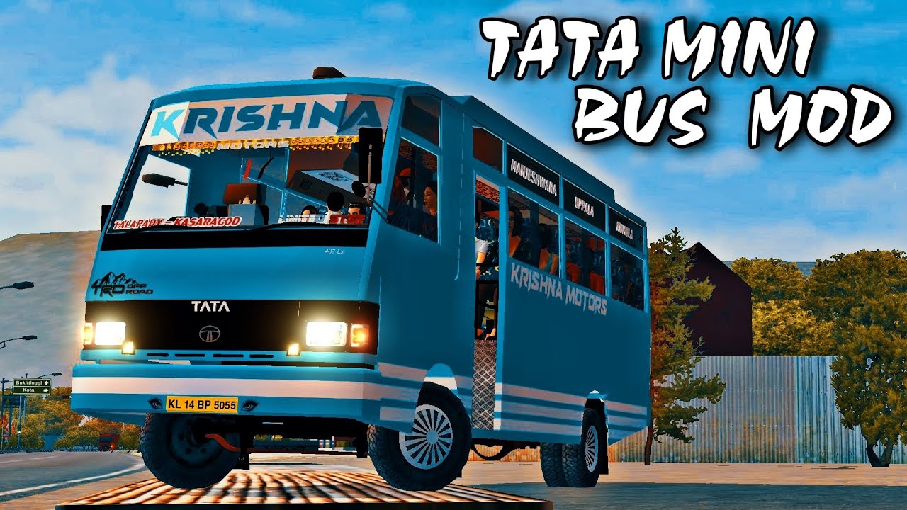 TATA MINI PRIVATE BUS MOD RELEASED || MINI BUS MOD || TATA BUS MOD ...
