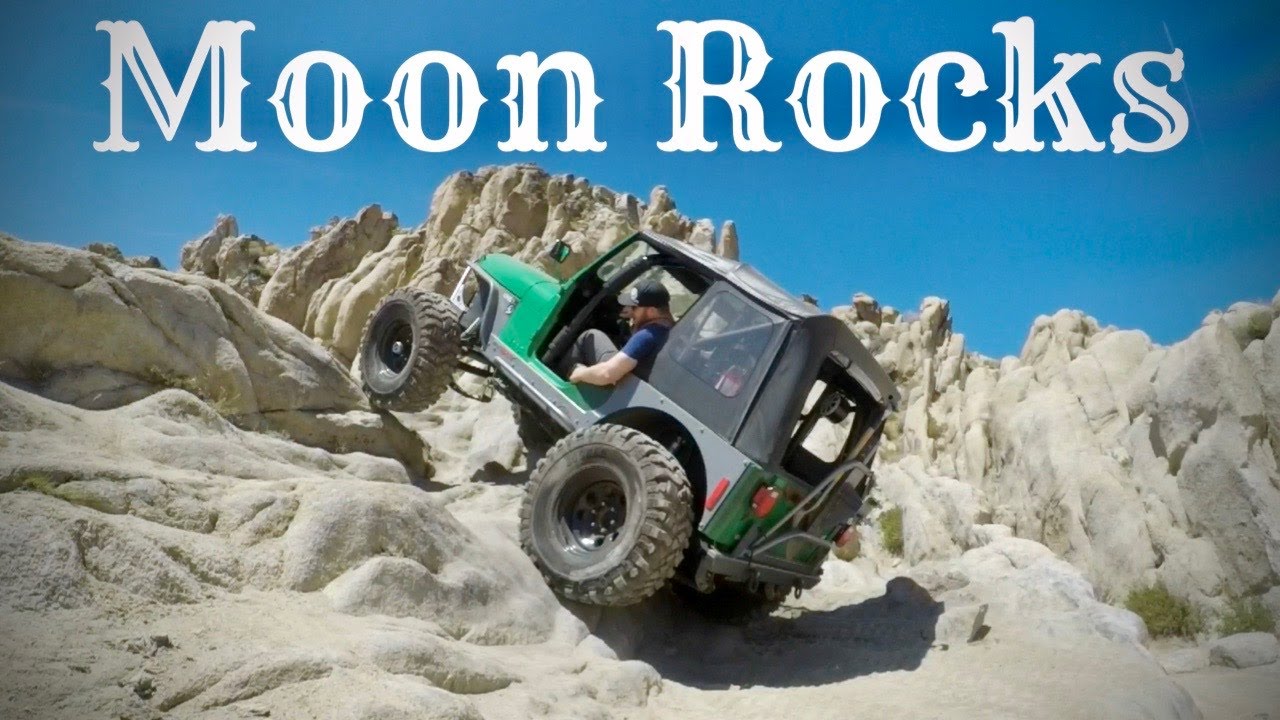 Epic Granite Rock Crawling: Moon Rocks NV - Alpine Lizard Jeep CJ5 and ...