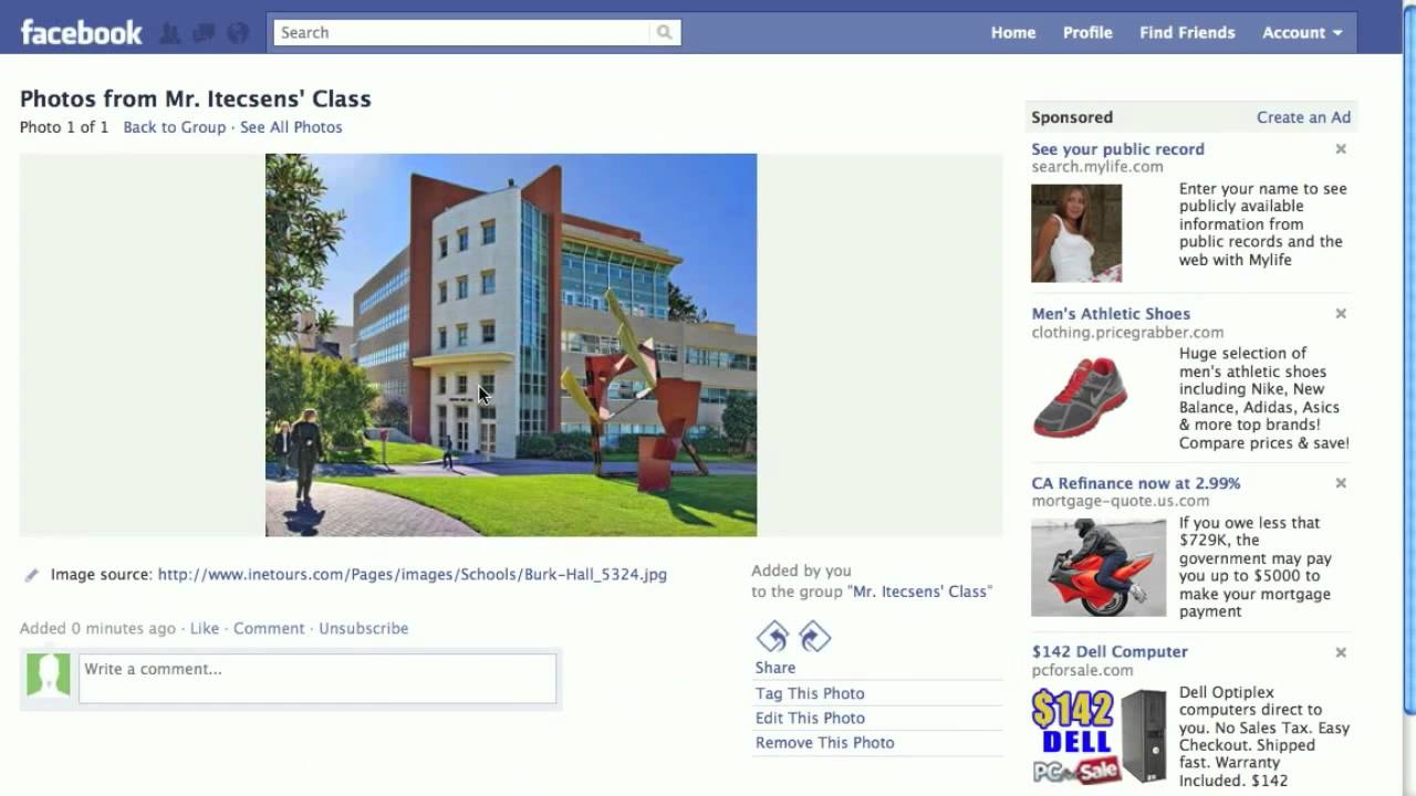 Setting Up a Facebook Group for Your Class - YouTube