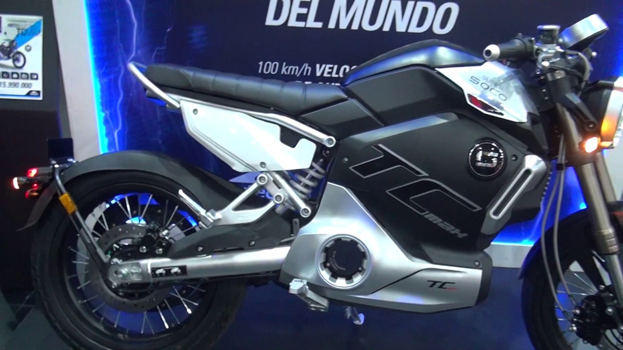 AUTECO SUPER SOCO - STARKER. Moto eléctrica en Feria de las 2 Ruedas ...