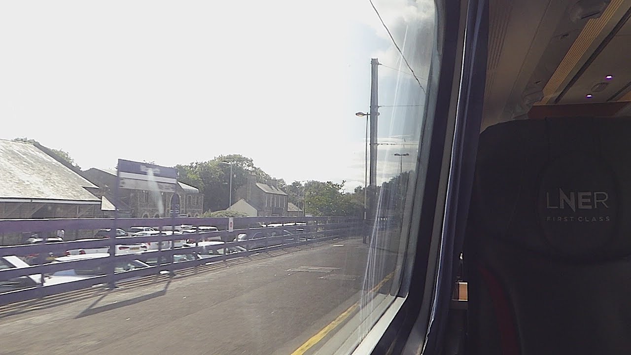 Arriving at Morpeth on an LNER 225 (29/8/19) - YouTube
