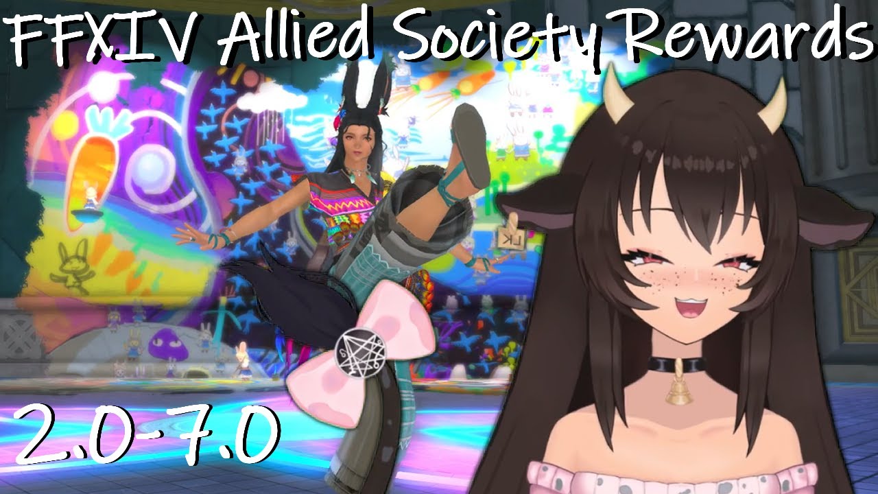 I Finished All the FFXIV Allied Society Quests from ARR to EW! Rewards ...