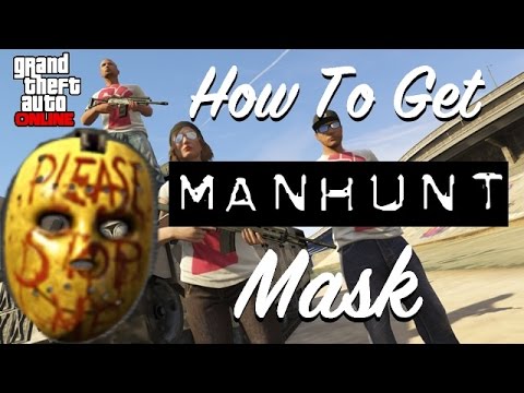 GTA V Online How To Get Exclusive Manhunt Mask And Fist Tshirt - YouTube