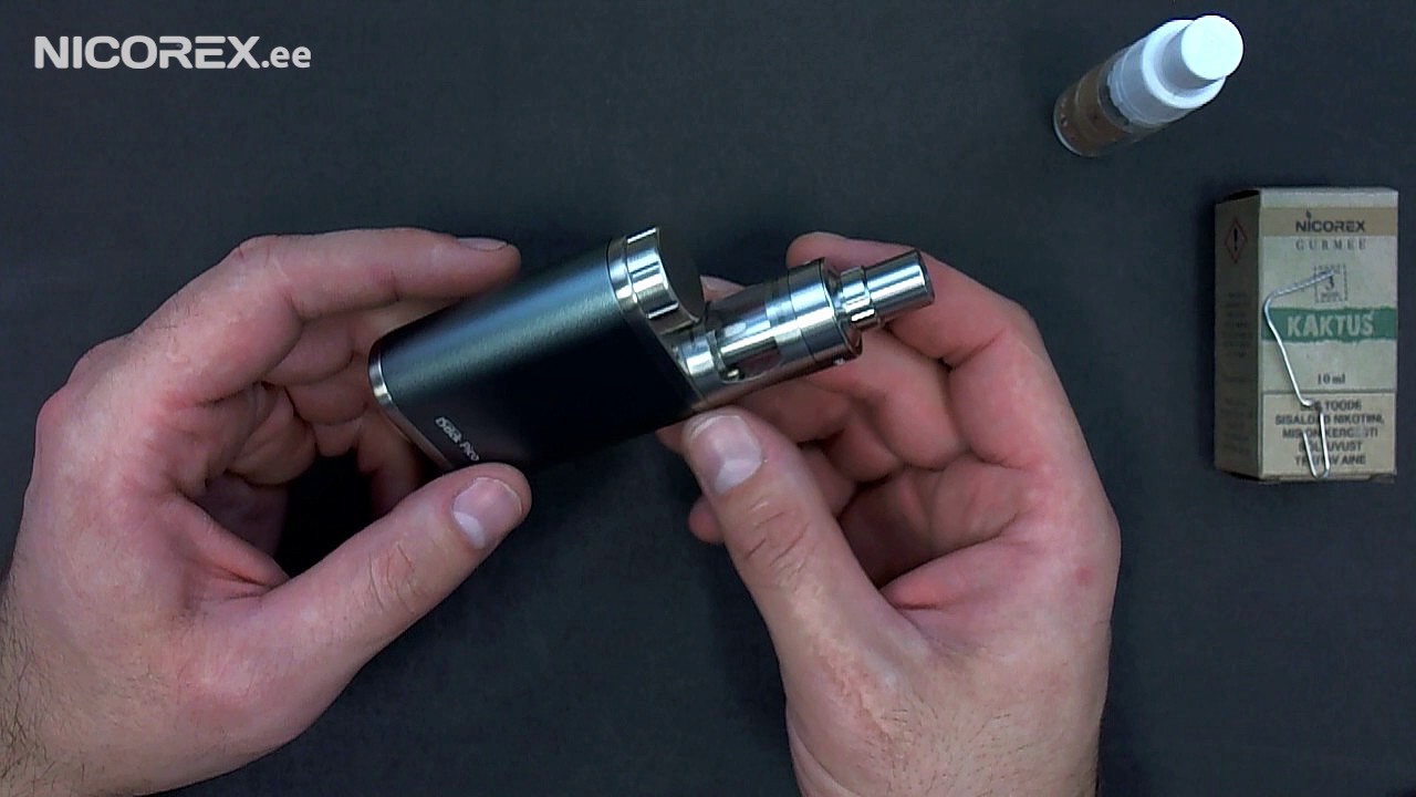 Nicorex: e-sigaret Joyetech Cubis Pro aurusti näpunäited - YouTube