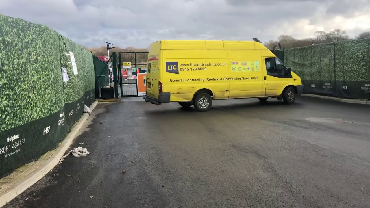 HS2 gate 1 harvil road. Noise in excess of 100 decibels recorded - YouTube