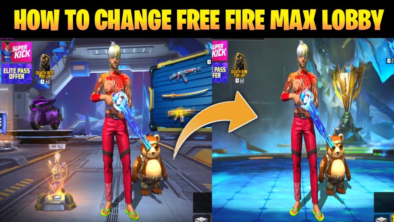 FREE FIRE MAX MEAN LOBBY CHANGE KESE KARE || FREE FIRE MAX IN LOBBY ...
