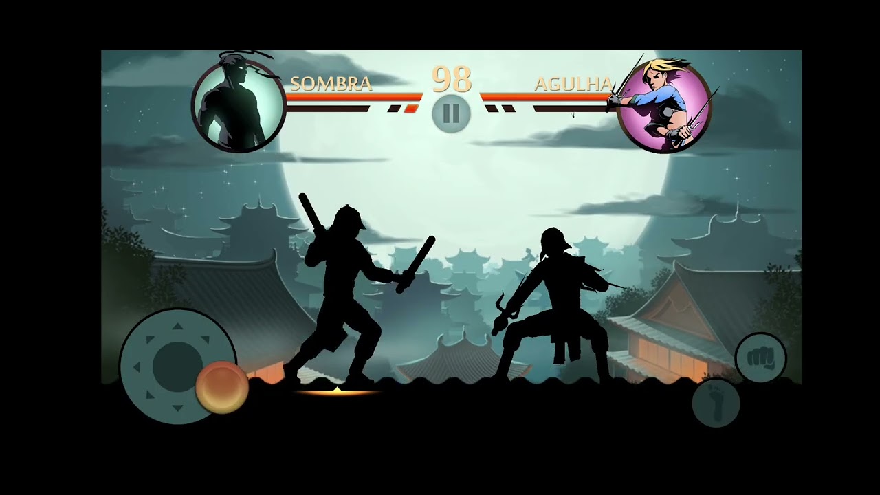 SHADOW FIGHT 2: SHADOW VS AGULHA! - YouTube