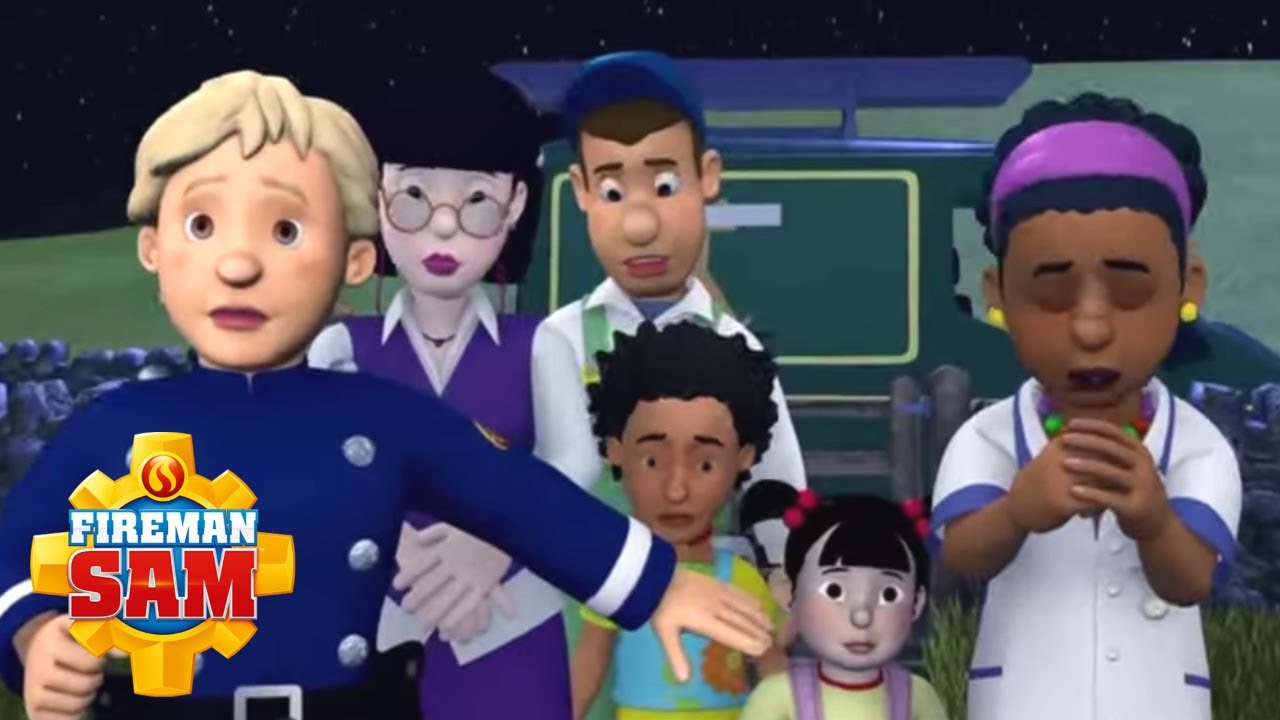 A Rescue on Girls' Movie Night | Fireman Sam US | Cartoons for Kids ...