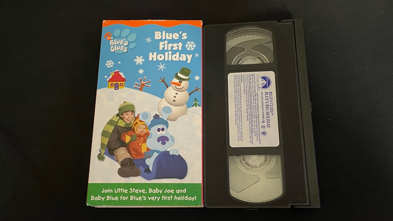 Opening To Blue’s Clues: Blue’s Big Holiday 2001 VHS - YouTube