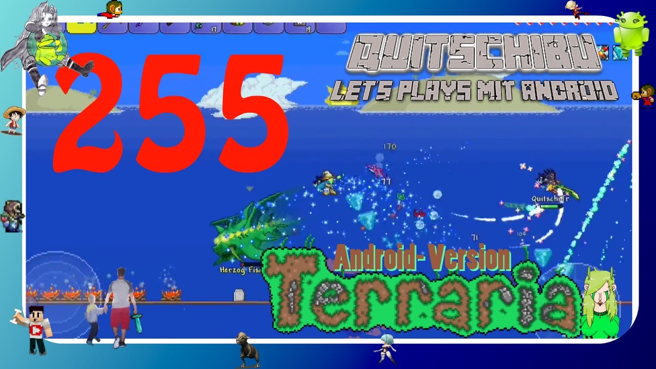 FISHRONS TSUNAMI #255 Terraria Android deutsch Let's Play Terraria ...