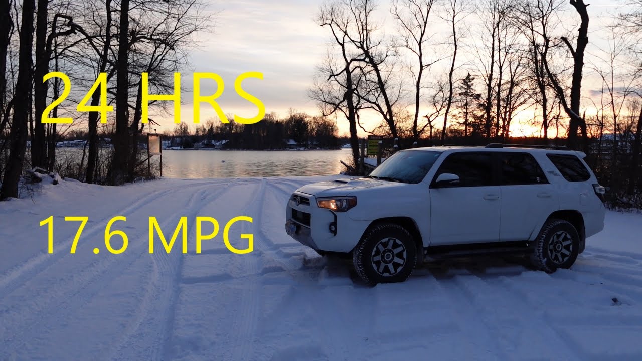 24Hrs Driving a 5th Gen Toyota 4Runner til I find snow and Have to Use ...