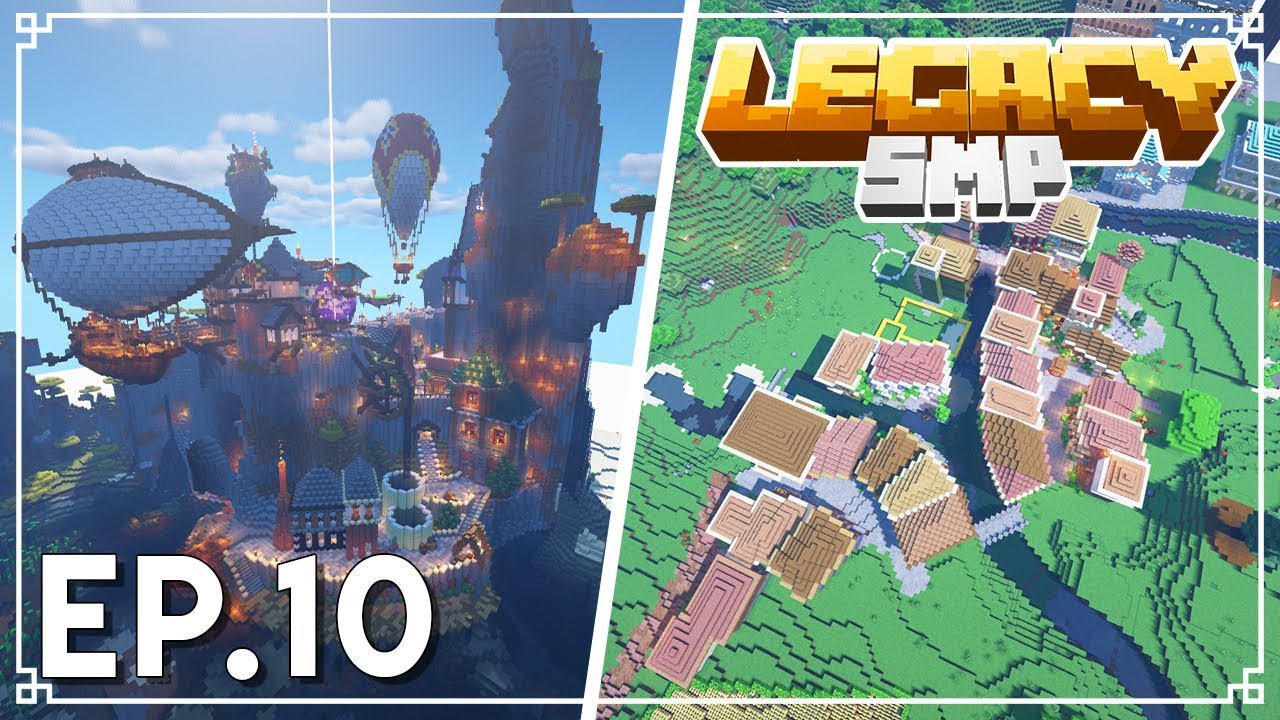 FINALLY Moving In & Exploring! - Legacy SMP 1.15 Survival Minecraft ...