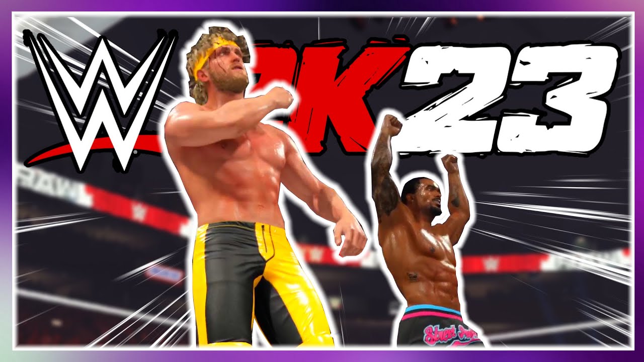my friend plays WWE 2K23 for the FIRST TIME - YouTube