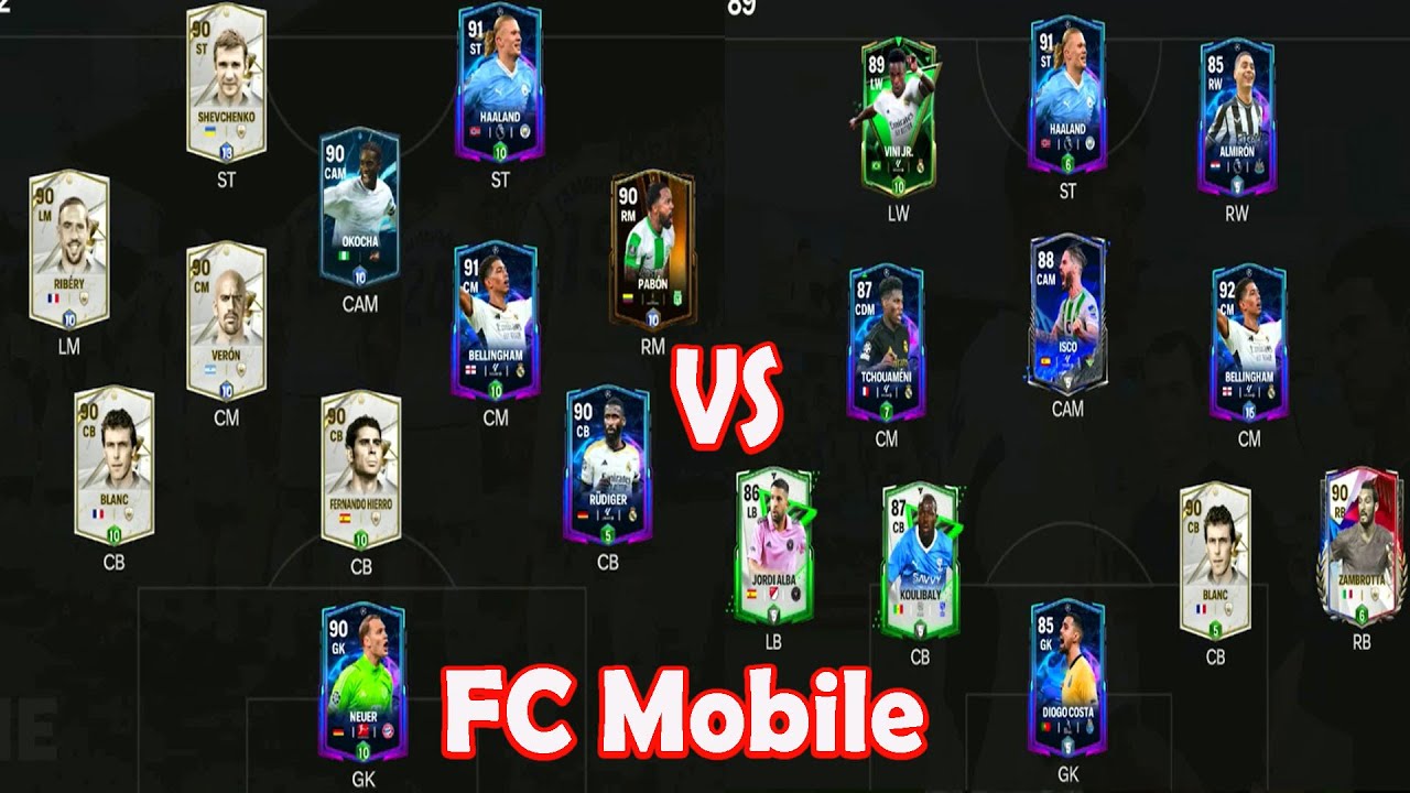 FC Mobile: Division Rival Head to Head (Almiron & Muller Score ...