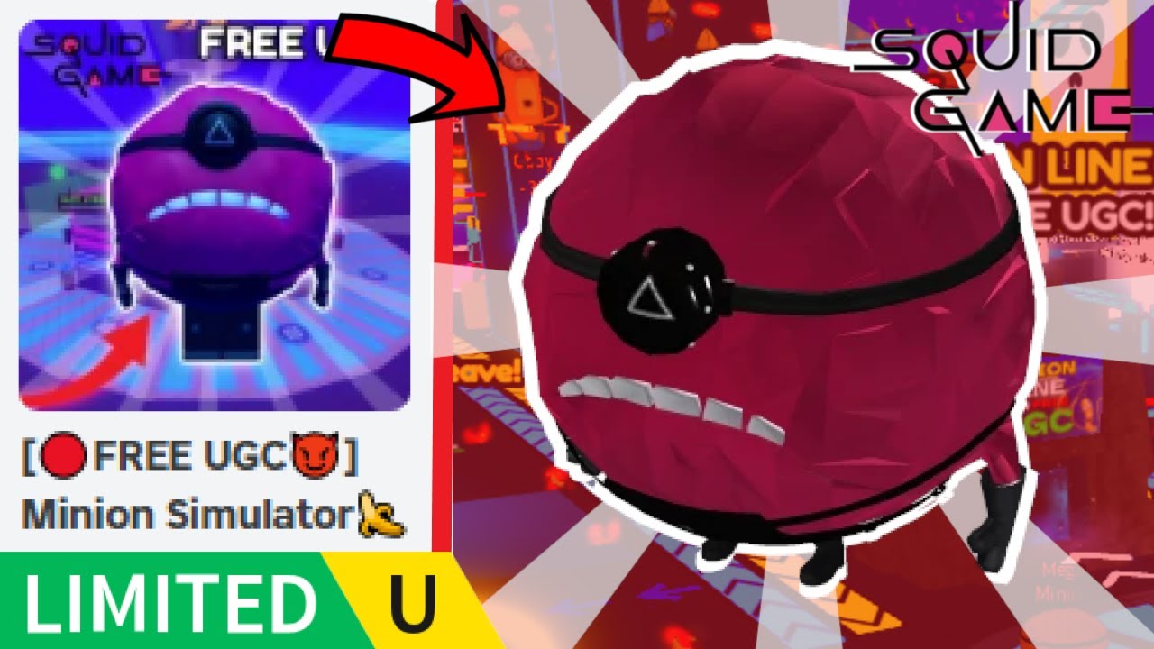 🔥NEW Squid Game FREE UGC😈 + Mega Minions VS Squid Game - YouTube