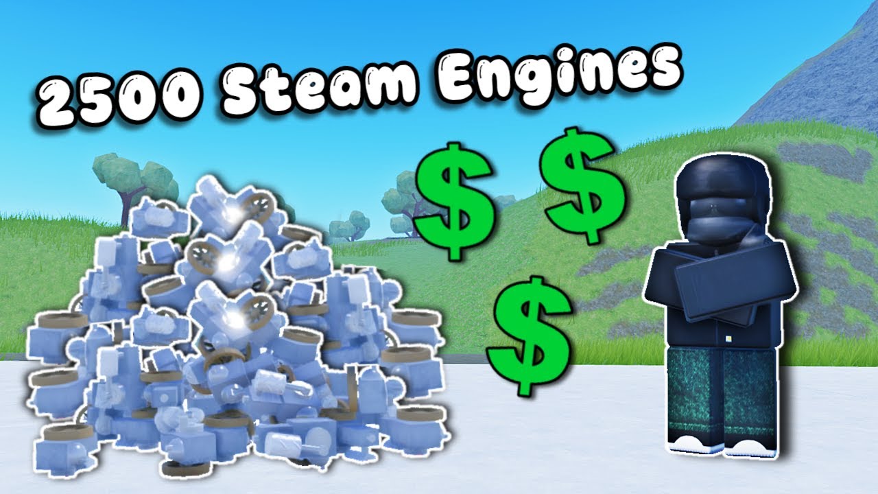 Selling 2.5K Steam Engines In Factory Town Tycoon! - YouTube