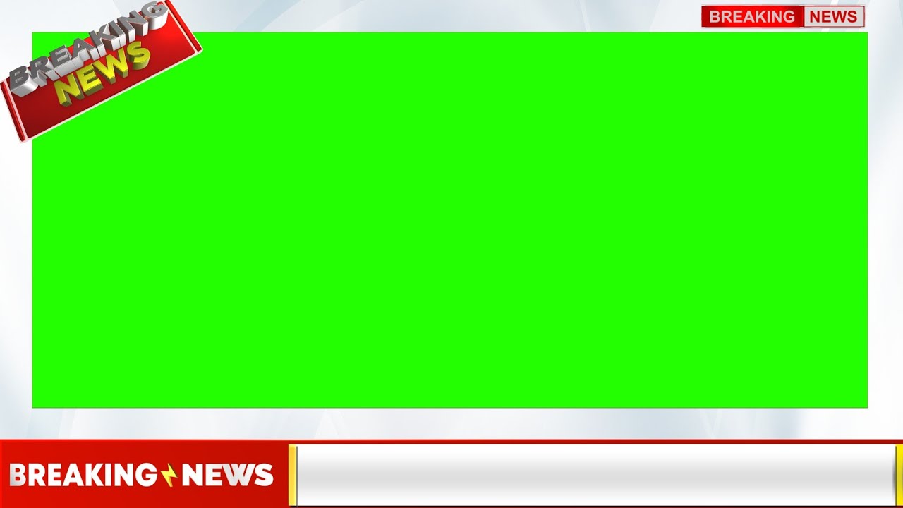 Green Screen Video For News Channels | Green & Clean Design - YouTube