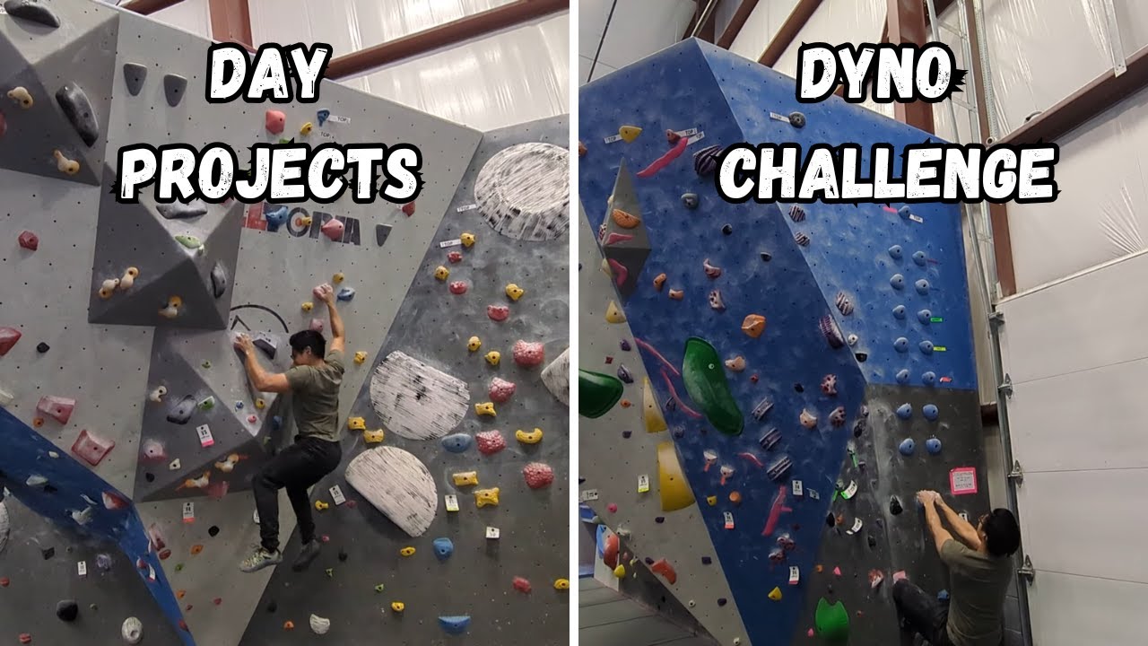 Can I send these boulders in 3 attempts? + Dyno Challenge | Climbing ...