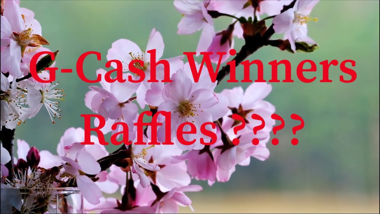 G-Cash #Winners #Giveaways - YouTube
