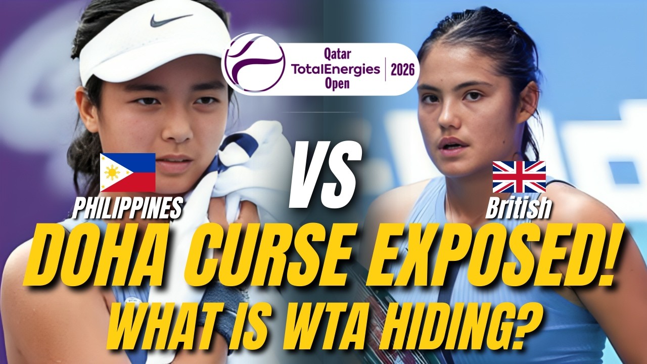 THE DOHA CURSE! 🚨 Both Alex Eala & Emma Raducanu OUT! | What is WTA ...