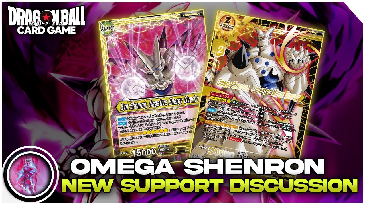 The Omega Shadow Dragon Returns to Play!| Yellow Syn Shenron ...