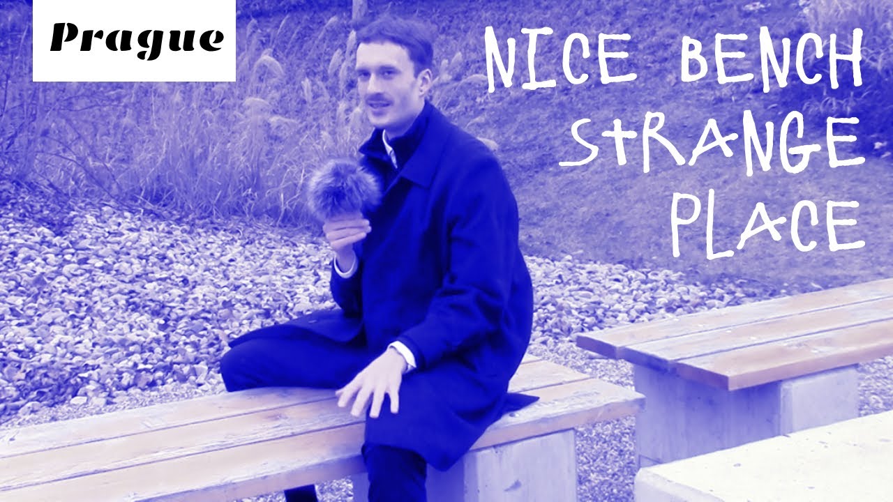 space review: a nice bench in a strange place in prague #prague # ...