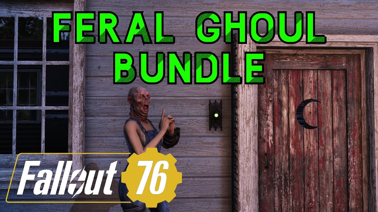 Fallout 76 Atomic Shop: Feral Ghoul Bundle - YouTube