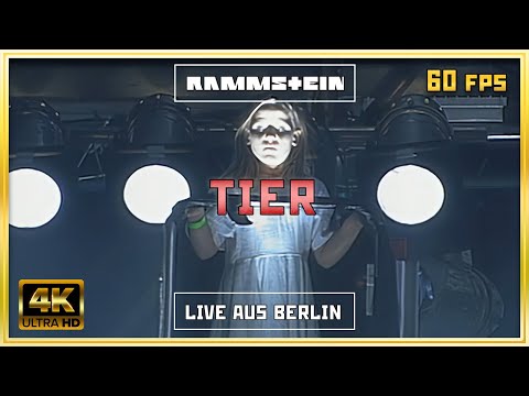 Rammstein: Tier live aus Berlin 1998 With subtitles 4K 60fps remastered