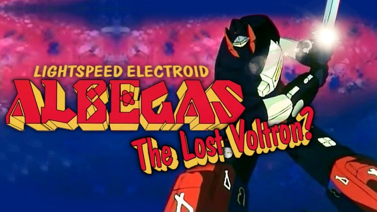 ALBEGAS: The Lost Voltron! Combination Sequence/Blazing Sword - YouTube