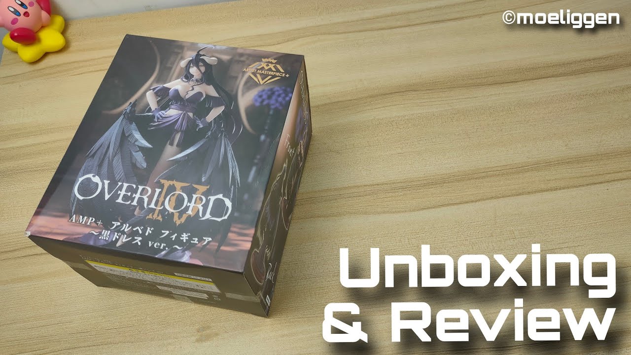 Taito | AMP+ (Artist Masterpiece+) Albedo Black Dress ver. | Unboxing ...