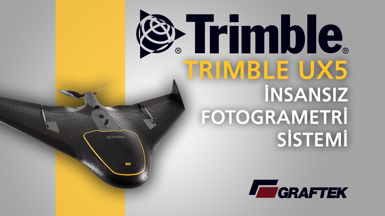 Trimble UX5 İnsansız Fotogrametri Sistemi - YouTube