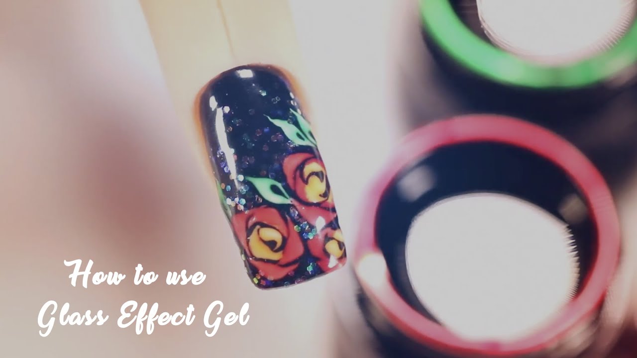 How to use Glass Effect Gel |Glass Effect Gel Nail Art | GLAM India's ...